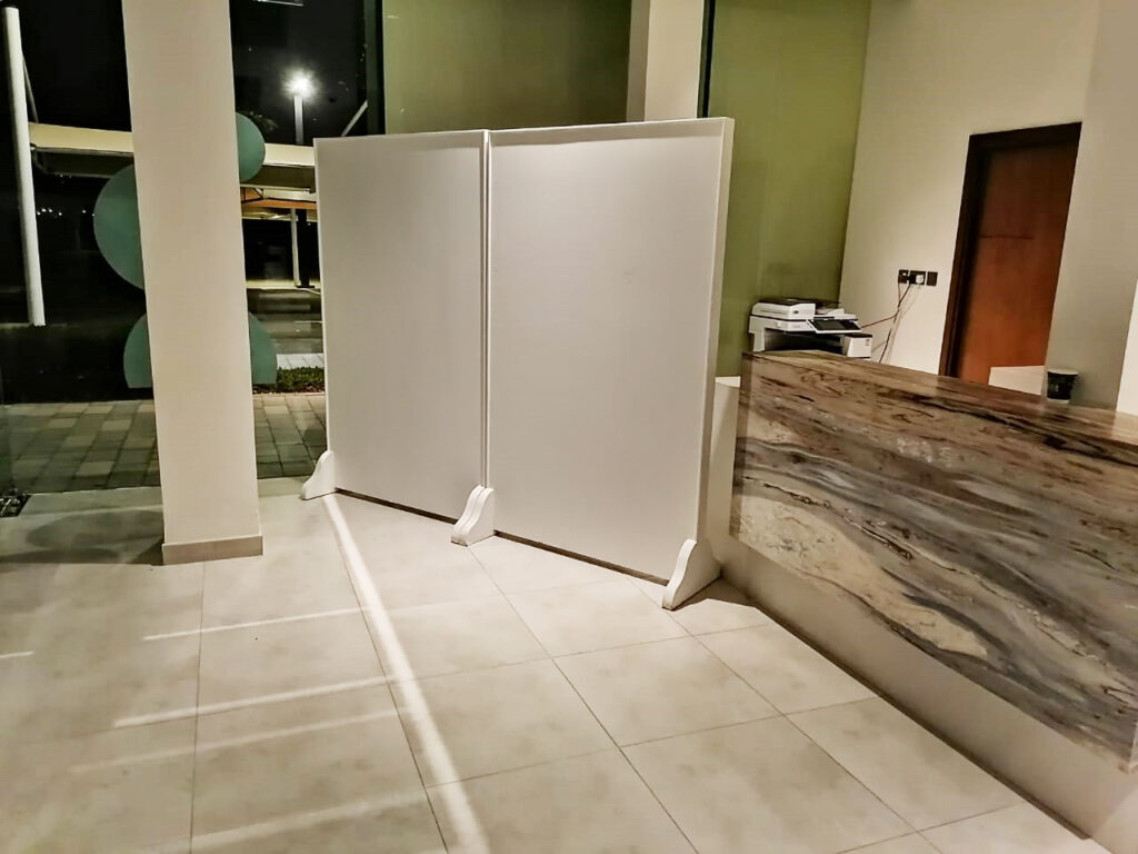 Easi Partition Wall White - Fern Event Rentals